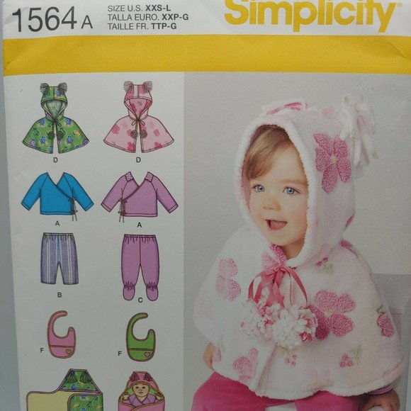 Simplicity | Office | Simplicity 564a Child Xxsl Uncut Sewing Pattern ...